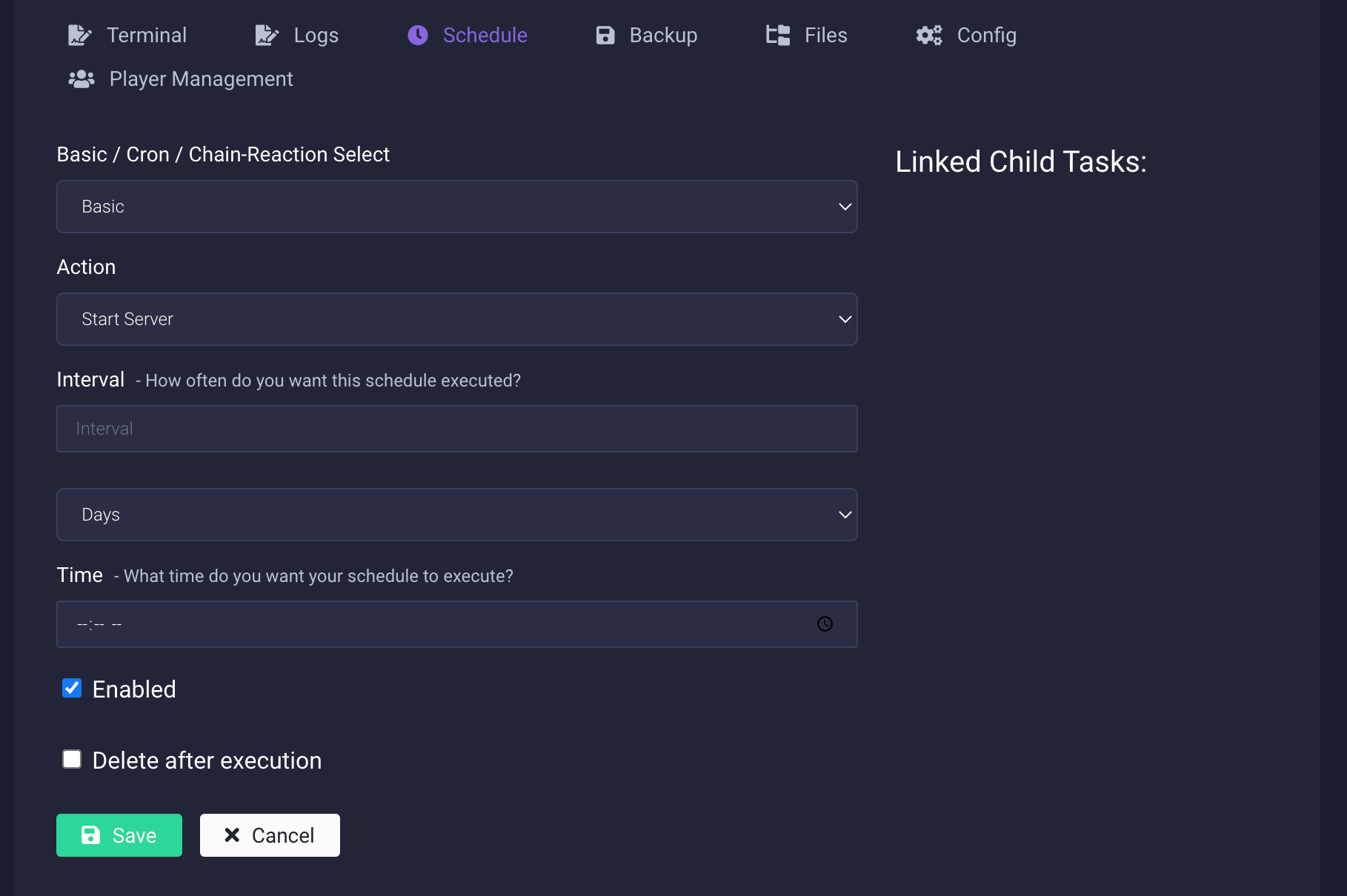 Crafty Controller | Getting Started
